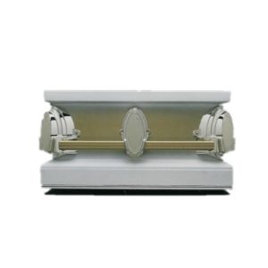 Round design casket corner 2206 in gold color - Virtue Hardware Co., Ltd