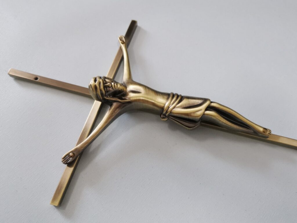 Metal Crucifix 8001E Funeral products for Wooden Coffin Decoration in ...